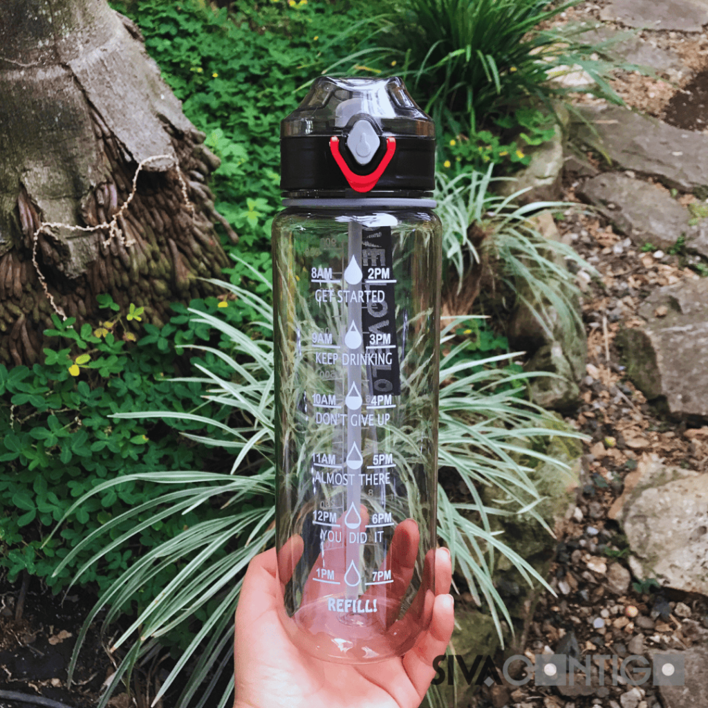Termo Motivacional Transparente 900 ml – SIVACONTIGO